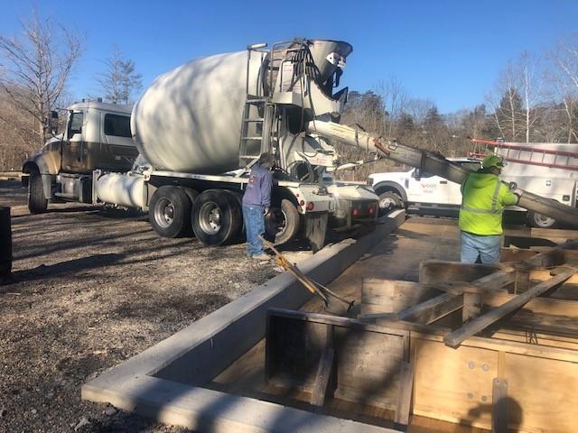 VDOT Bridge Pour - CW Barger
